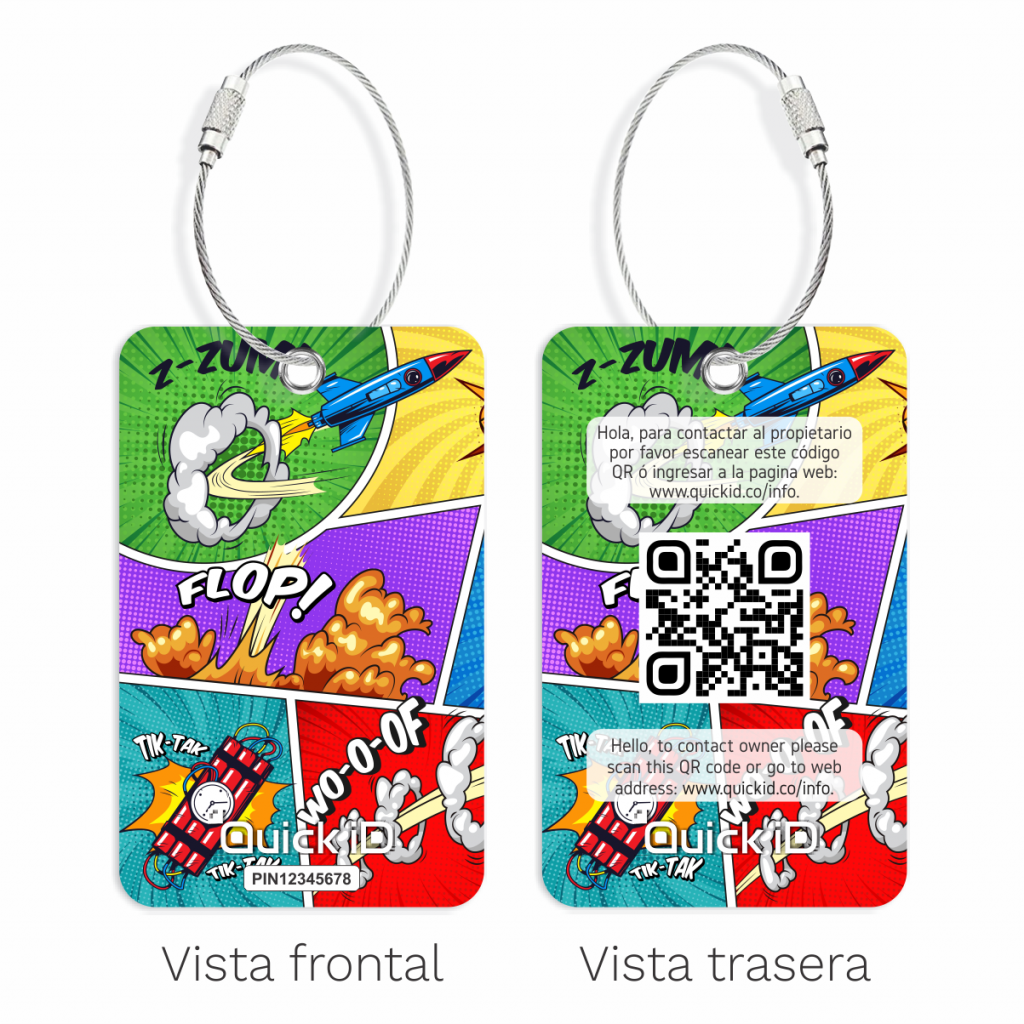 Identificador de equipaje sencillo – Quick ID